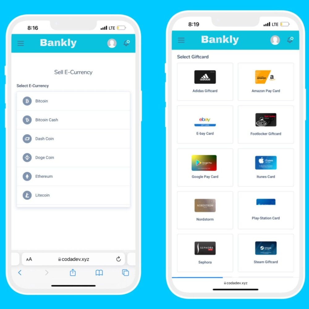 Online Banking / VTU / Bills Payment - Onihaxy Media Tech